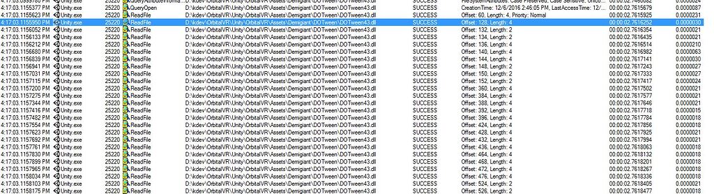 Unity Startup IO analysis - slow to hit Play in editor - Resources/ loading - Unity Engine ...