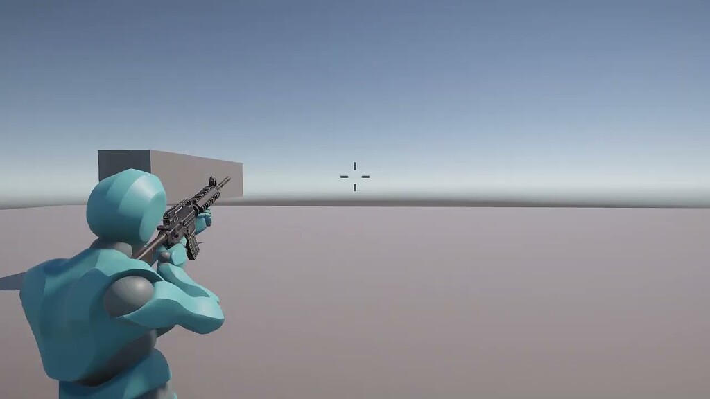 I can't aim properly in 3rd person with cinemachine and animation ...