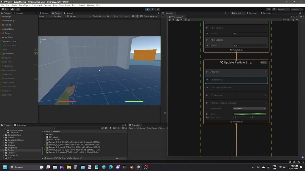 Decrease particle lifetime by speed - Unity Engine - Unity Discussions