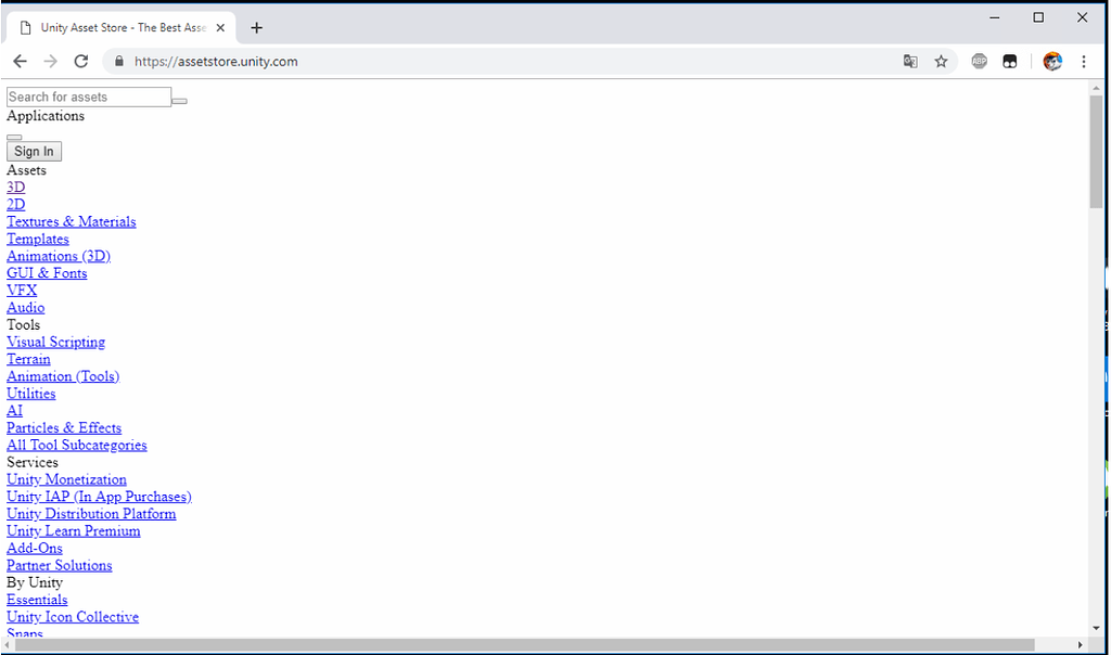 I Cannot open assetstore - Community Showcases - Unity Discussions