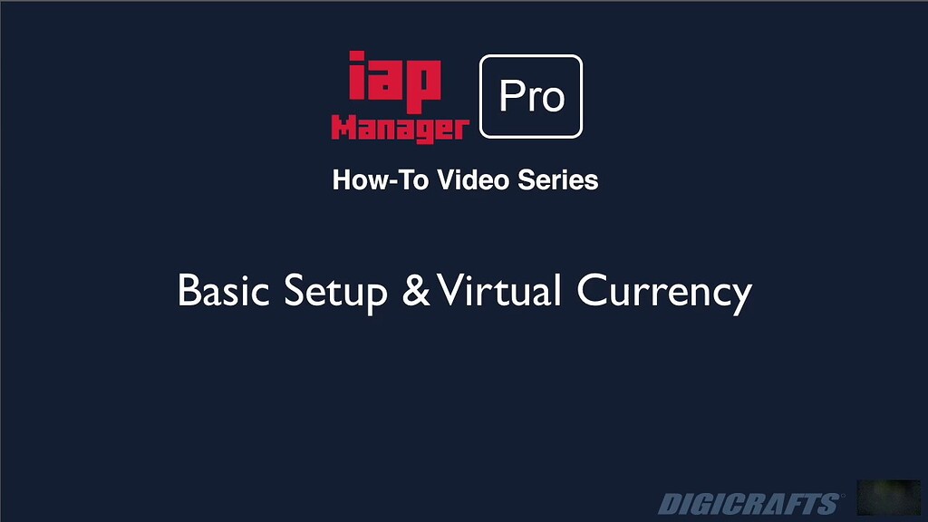 [Released] IAP Manager Pro - Virtual Currency and IAP Manager - Community Showcases - Unity ...