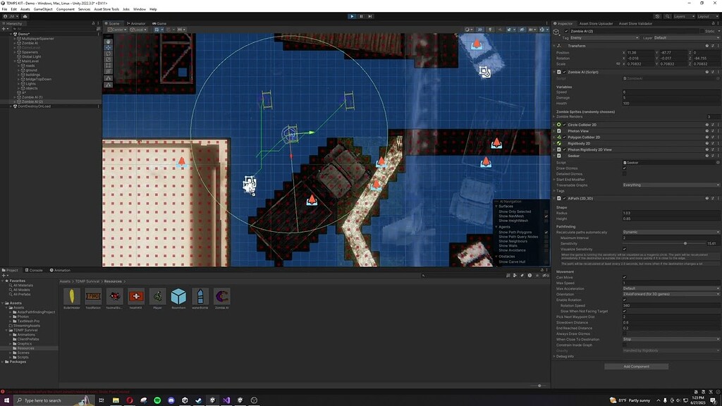 A* 2D pathfinding trouble - Unity Engine - Unity Discussions