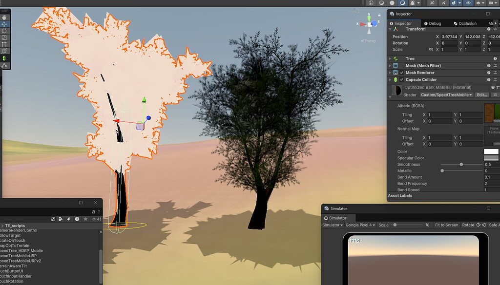 Mobile URP Shader Working-> SpeedTree -> Unity 6 (6000.0.33f1) - Unity Engine - Unity Discussions