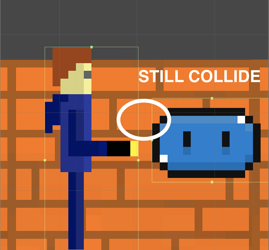 Object Collide Too Early 2d Unity Engine Unity Discussions