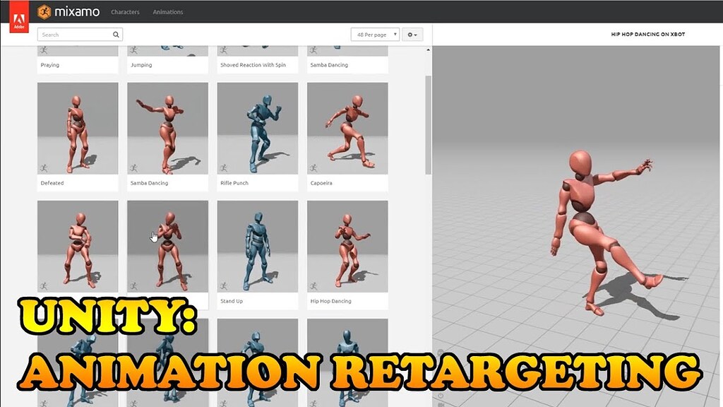 Can you re target animations with the new Animation Rigging preview package? - Unity Engine ...