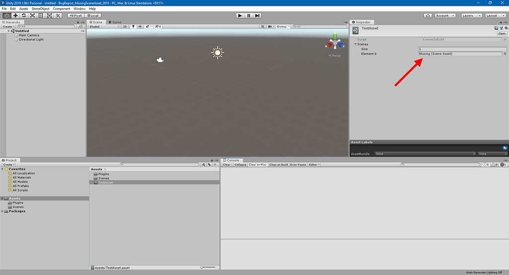 (Case 1122109) SceneAsset references go missing - Unity Engine - Unity Discussions