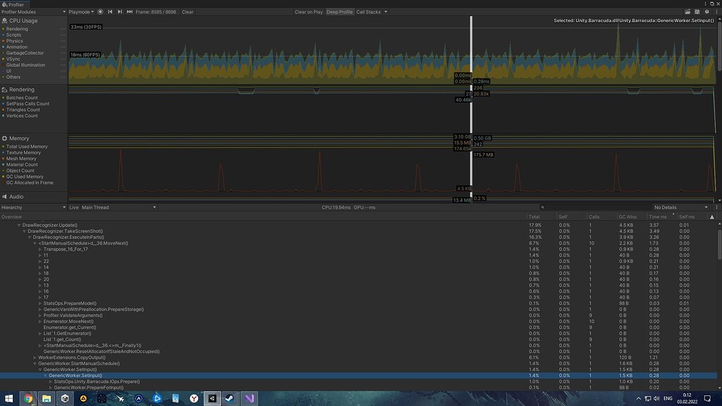 Barracuda calls GC - Unity Engine - Unity Discussions