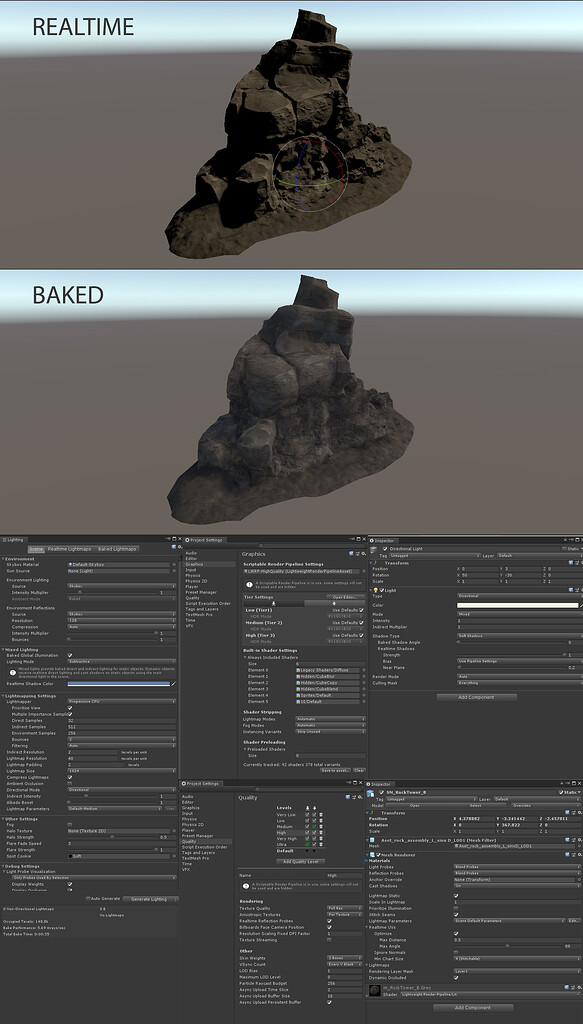 Normal Map Vanished After Light Bake Unity Engine Unity Discussions