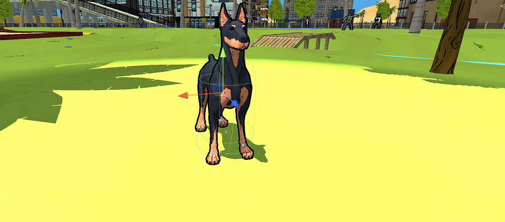 Shadows enabled shows up like a spotlight in game/editor - Unity Engine ...