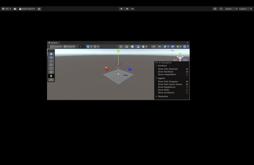 Whole screen goes black except for scene view and upper task bar - Unity Engine - Unity Discussions