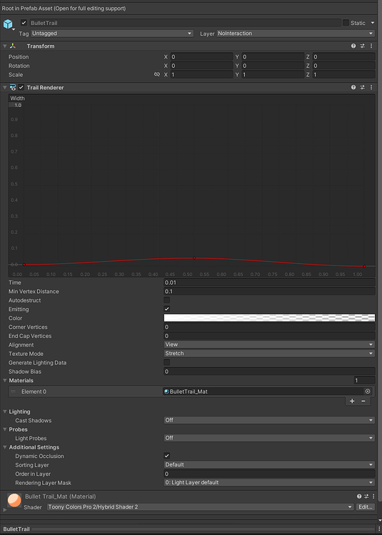 Need advice on making high speed bullet trails with raycasting - Unity ...