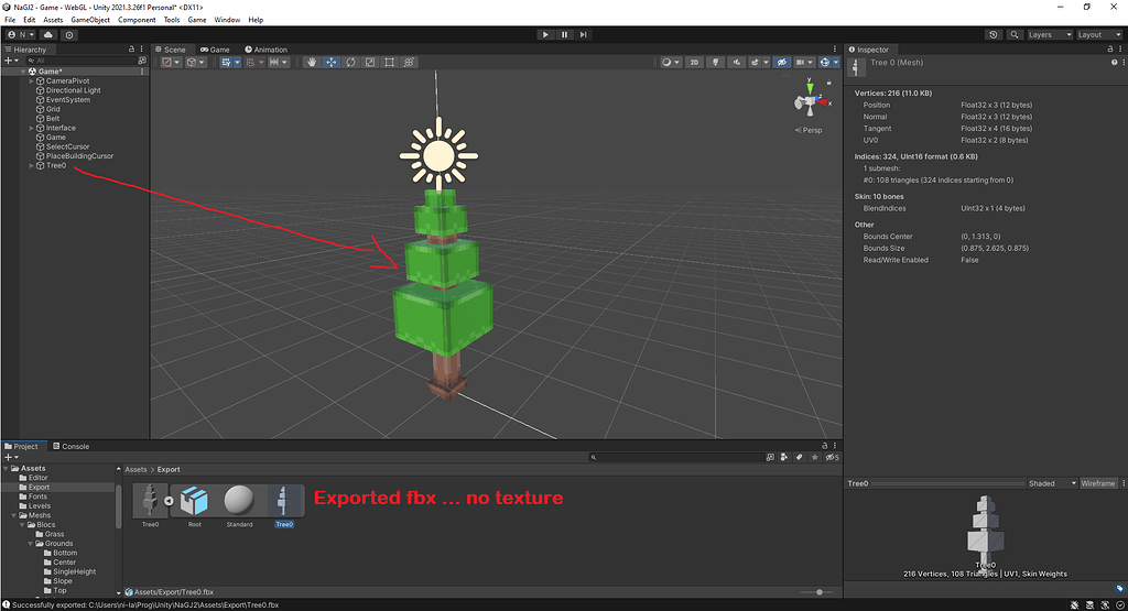 [FBX Exporter] Can't export textures - Unity Engine - Unity Discussions