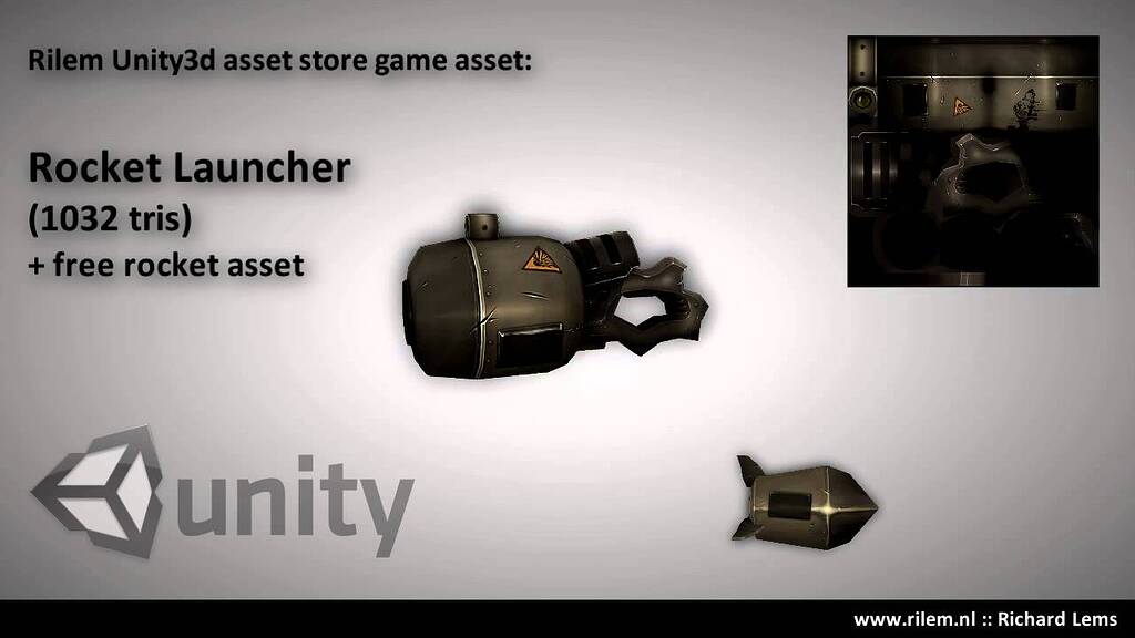 Rocket Launcher asset, out now! - Community Showcases - Unity Discussions