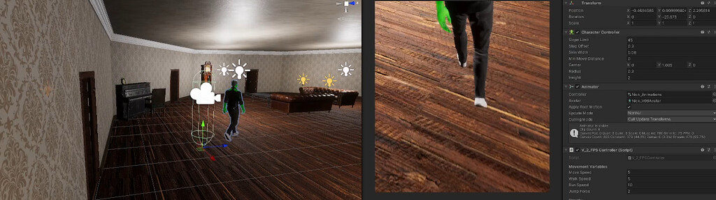 Character controller falls behind the player animation - Unity Engine - Unity Discussions