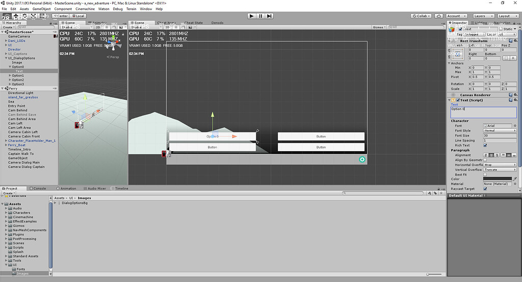 Debug overlay shows every time I type an uppercase "O" in the editor - Unity Engine - Unity ...