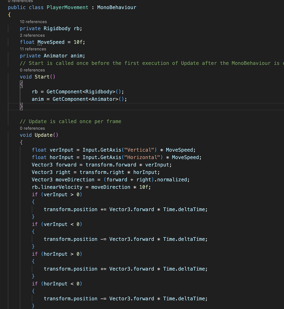 Is there a way to get the player to go the way he is facing instead of just moving forward along ...