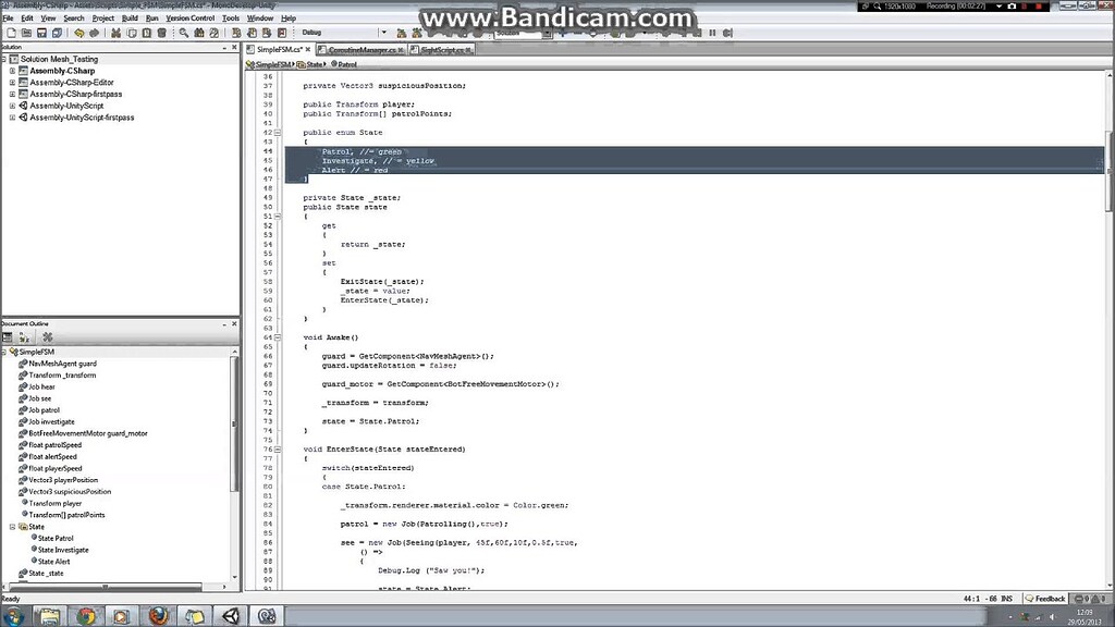 SimpleFSM: a Powerful (yet Simple) Finite State Machine Implementation - Community Showcases ...