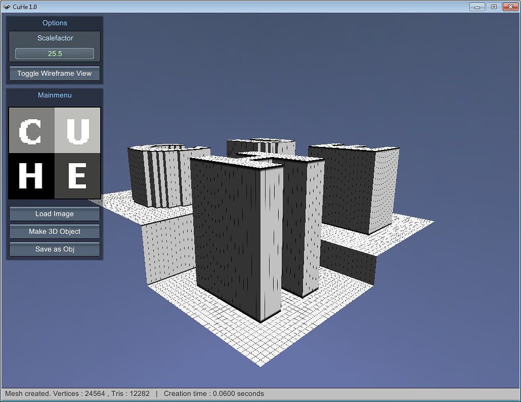 CuHe - convert image to mesh - Community Showcases - Unity Discussions