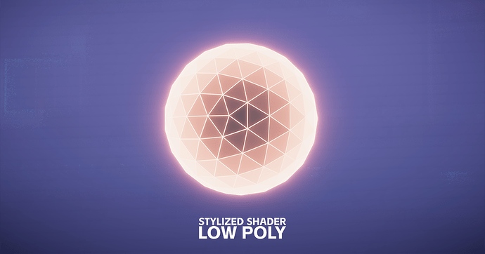 【released】 Stylized Low Poly Shader Shader Community Showcases Unity Discussions