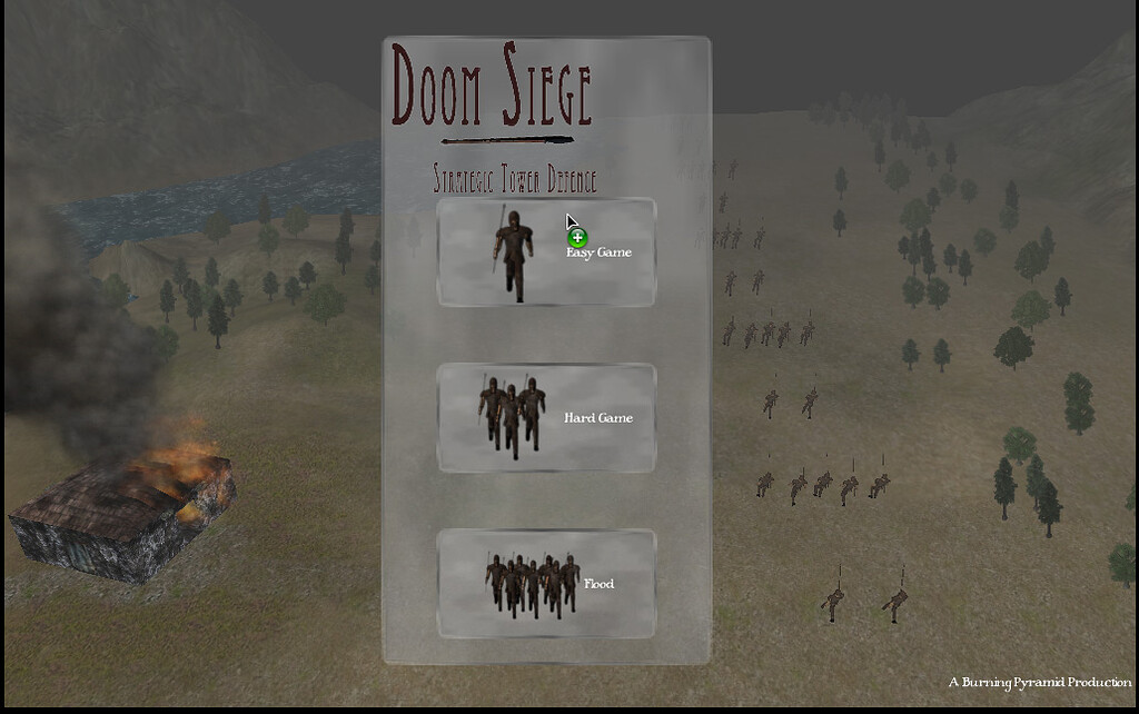 Burning Pyramid 3D Presents - Doom Siege! - Community Showcases - Unity ...