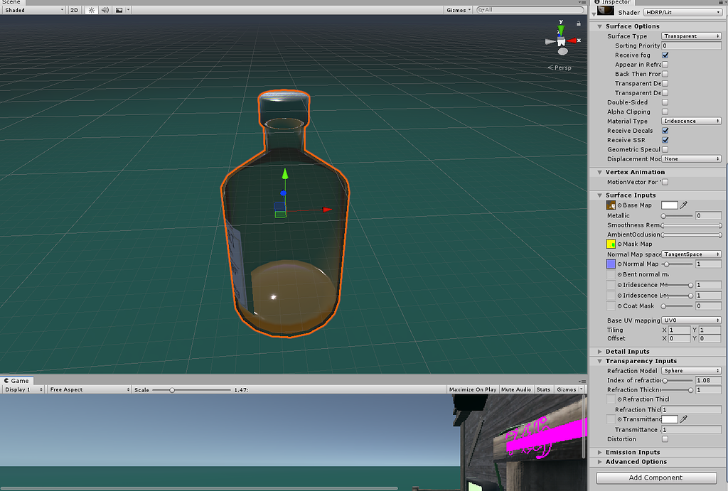 Problems with transparency (HDRP) - Unity Engine - Unity Discussions