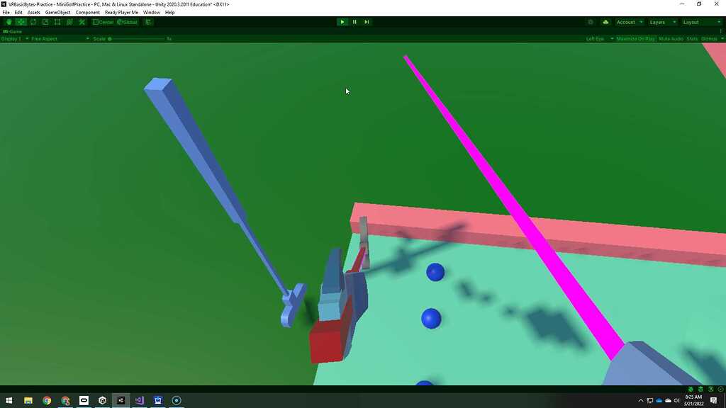 VR Mini Golf - Club and Ball Collision Problem - Unity Engine - Unity Discussions