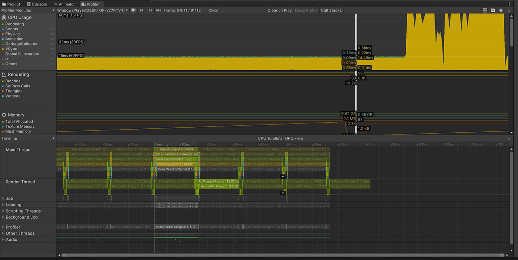 Standalone Build extremely slow when run in Background - Unity Engine - Unity Discussions