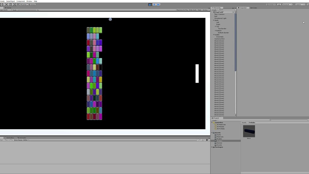 Learning About Unity Physics Strange Things Happening With Ball And Blocks Unity Engine