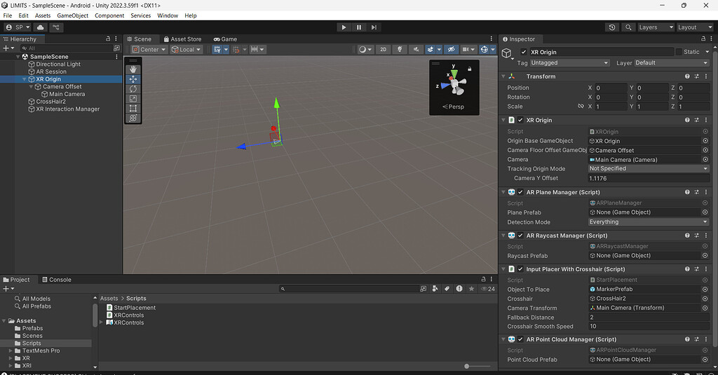ARRaycasting with Meta Quest Build - Getting Started - Unity Discussions