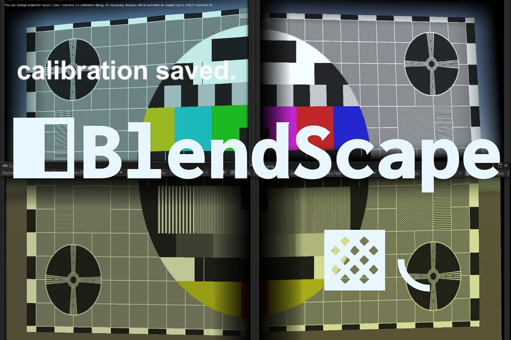 BlendScape :: multi-display projection and blending - Community Showcases - Unity Discussions