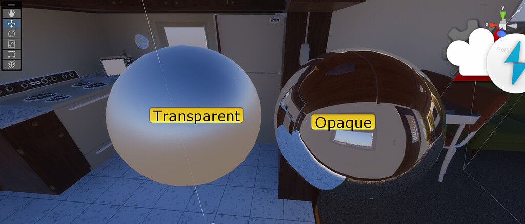 How do I enable raytraced reflections for transparent objects? - Unity Engine - Unity Discussions
