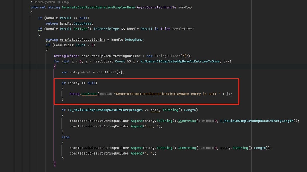 DownloadDependenciesAsync done with exception [GenerateCompletedOperationDisplayName entry is ...