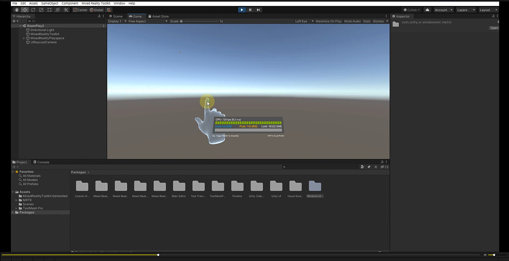 How can I move the camera freely with MRTK? - Unity Engine - Unity Discussions