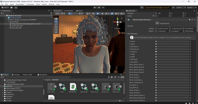 How Can I properly import the Blendshapes/shapekeys made on blender to unity game? - Unity ...