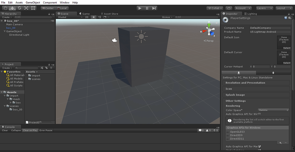 Unity 5.5 Lightmap - Problem with Android Platform - Unity Engine ... Unity 5.5 Lightmap - Problem with Android Platform - Unity Engine ...
