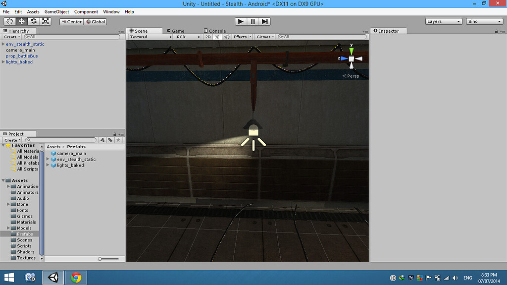 Something going wrong with lighting in Stealth TUT - Unity Engine - Unity Discussions