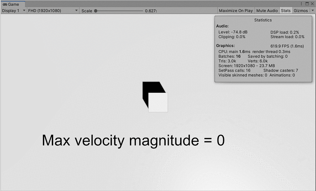 The Player Moves At Different Speeds On Different Physical Monitors Unity Engine Unity