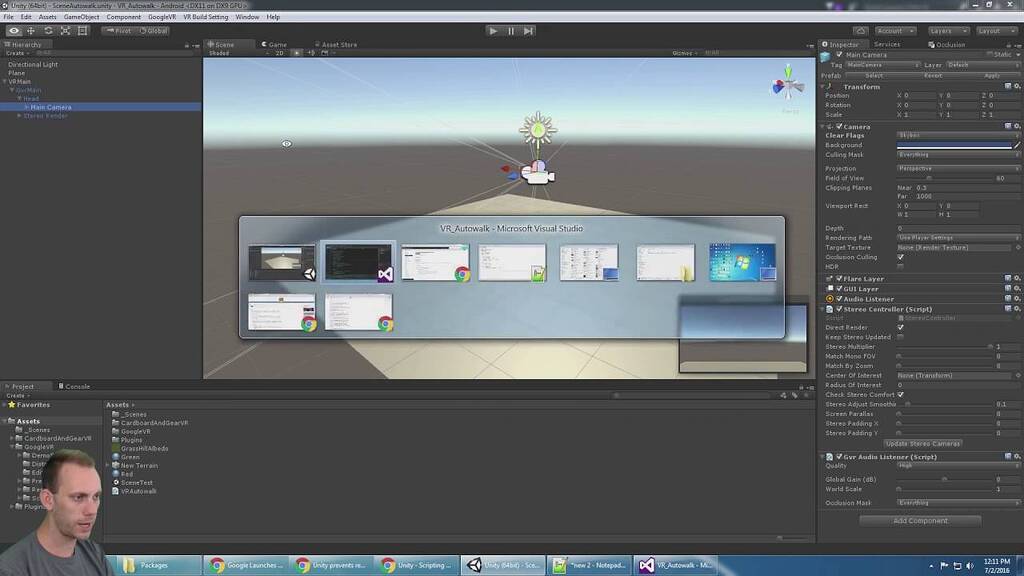[Tutorial] Movement In Mobile VR: Autowalk - Unity Engine - Unity Discussions