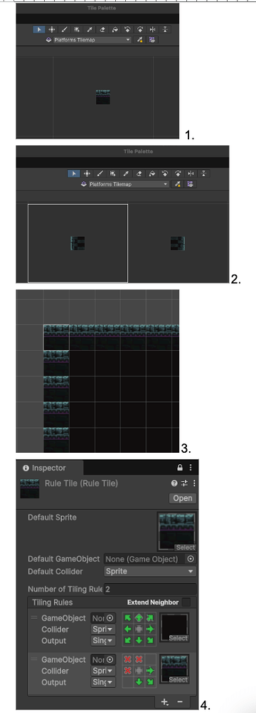 How to create a new sprite asset from a Tile Palette? [Beginner Question] - Getting Started ...
