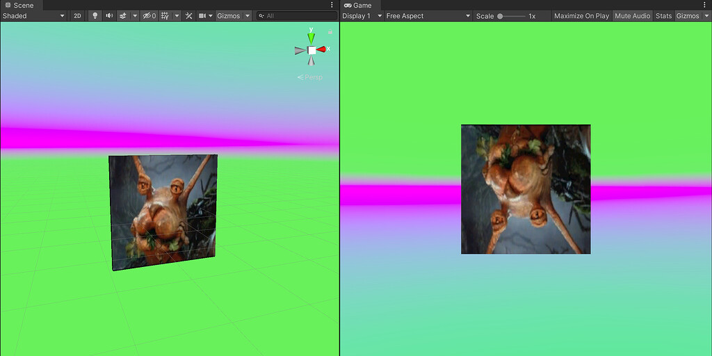Unity flipping render textures - Unity Engine - Unity Discussions