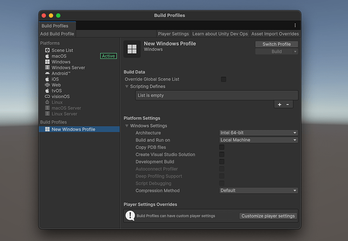 What you need to know about Build Profiles in Unity 6 - Technical ...