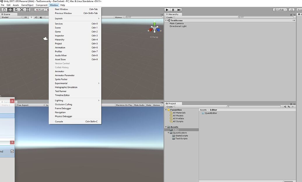 MenuItem Not Appearing/Visible - Unity Engine - Unity Discussions