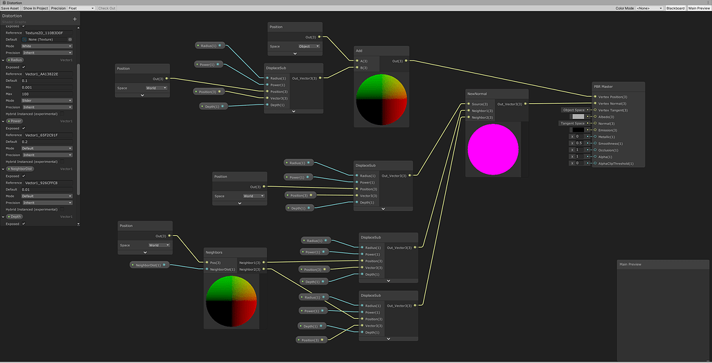 Tutorial How To Calculate Vertex Normals In Shader Graph Learn Content Unity Discussions 3931