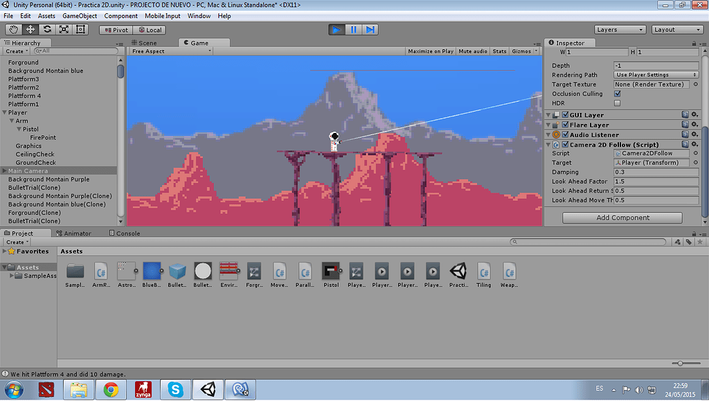 Problem with Bullet 2D lineRenderer - Unity Engine - Unity Discussions