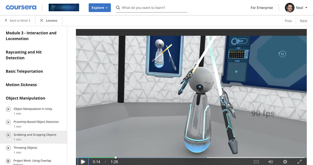 Mobile VR App Development with Unity Course now available on Coursera - Learn Content - Unity ...