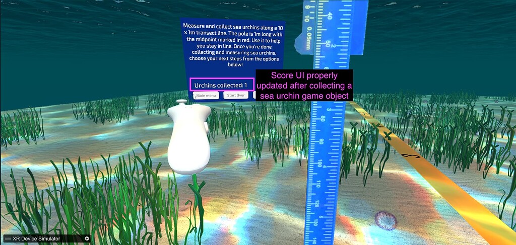 Code for UI element not working in Meta Quest VR headset - Unity Engine - Unity Discussions