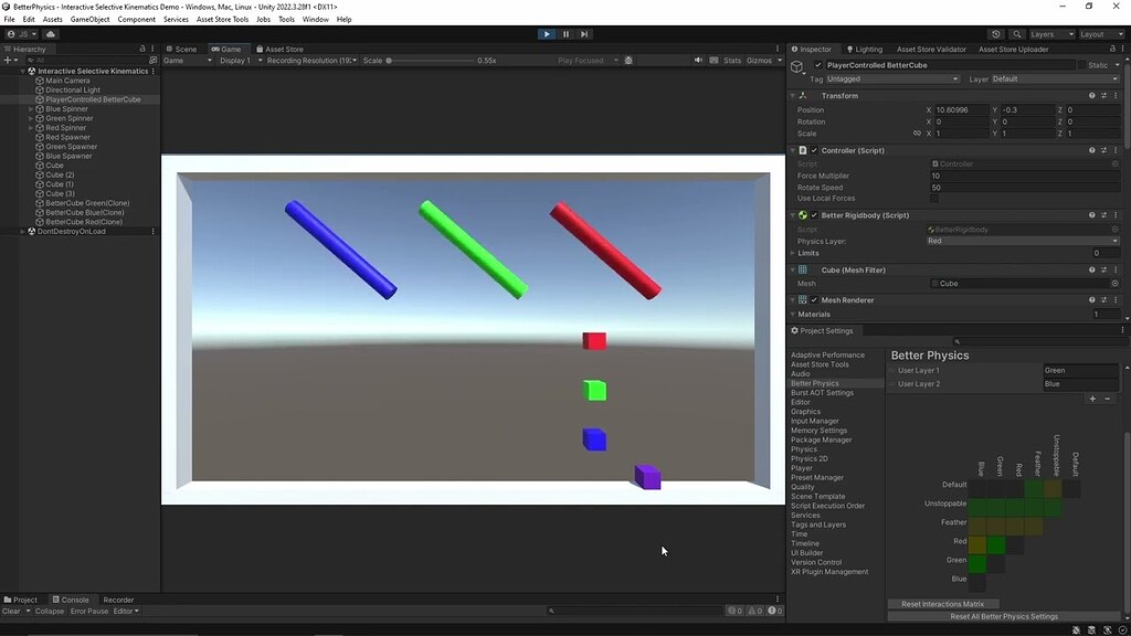 [Released] BetterPhysics - Selective Kinematics and Speed Limits for ...
