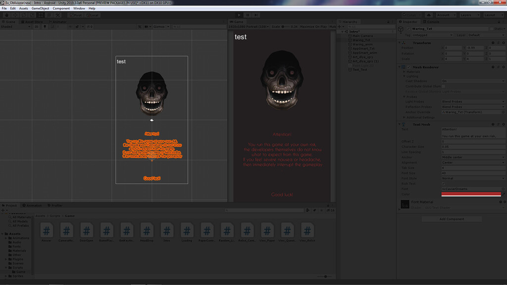 Unity: Text Mesh Wrong Location - Unity Engine - Unity Discussions