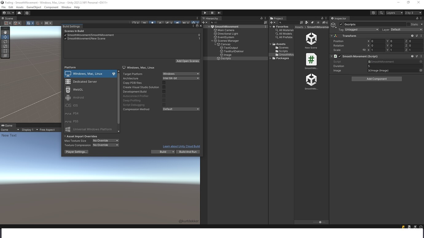 What and how is the best way to fade in/out when loading/switching scenes ? - Unity Engine ...