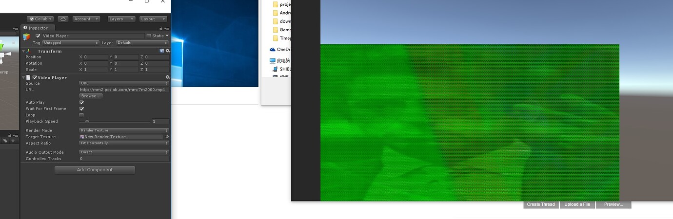 VideoPlayer URL mode cannot play with the correct format with http:// protocol - Unity Engine ...